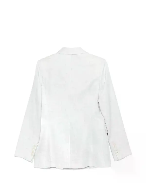 Eleventy Double-breasted Peak-lapel Blazer