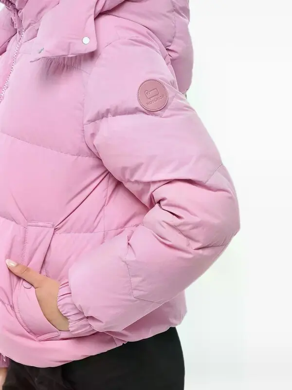 Woolrich Quilted Hooded Down Jacket