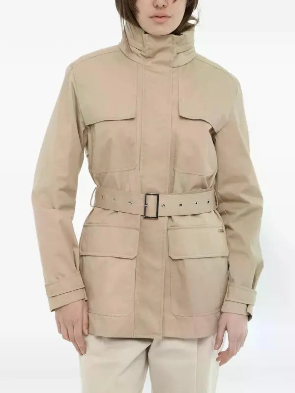 Woolrich Belted Hooded Jacket