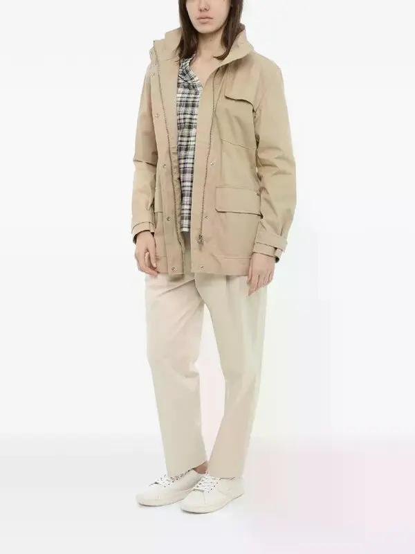 Woolrich Belted Hooded Jacket