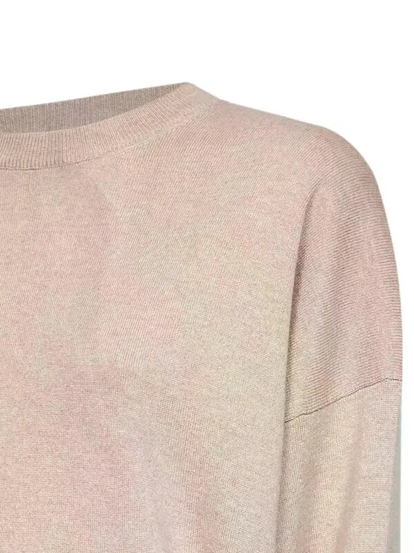 Brunello Cucinelli Monili-trimmed Cashmere Sweater