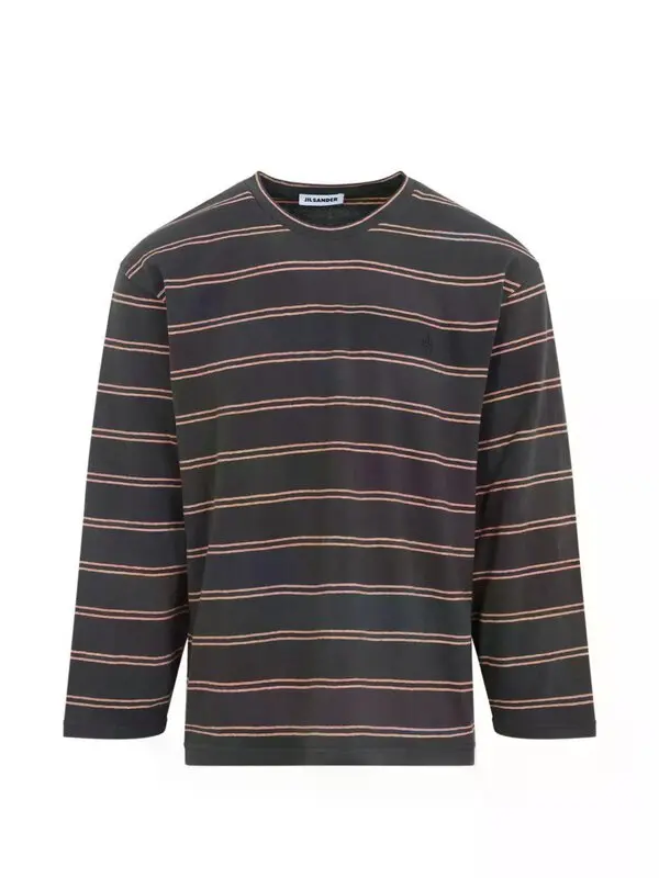 JIL SANDER Striped Long-sleeve T-shirt