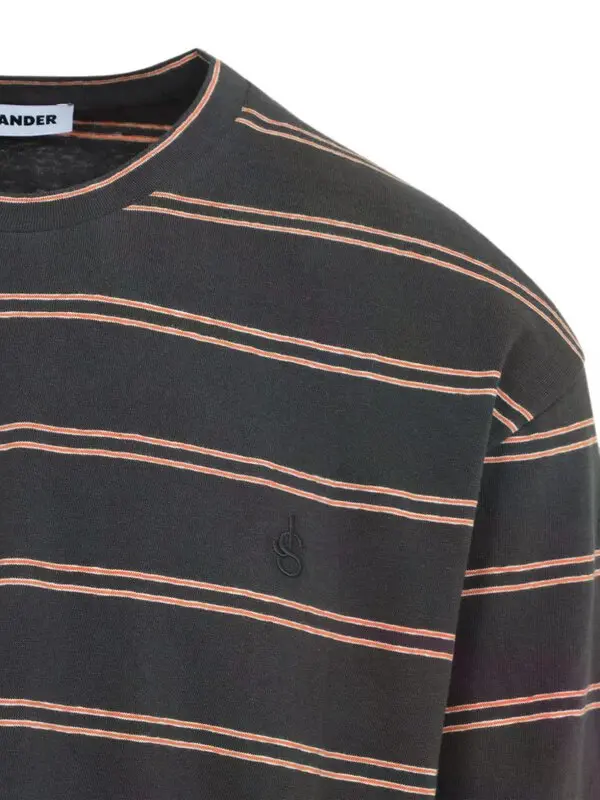 JIL SANDER Striped Long-sleeve T-shirt