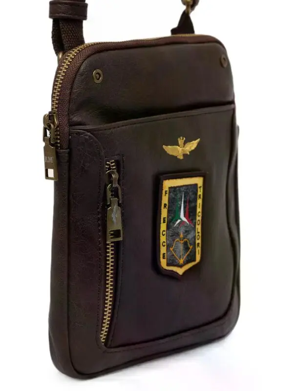 AERONAUTICA MILITARE Logo Patch Zip-fastening Belt Bag