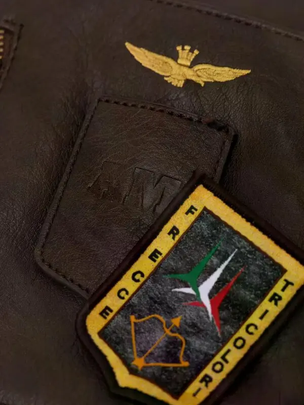 AERONAUTICA MILITARE Logo Patch Zip-fastening Belt Bag