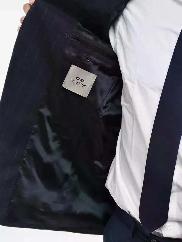 Corneliani Pinstripe Single-breasted Blazer