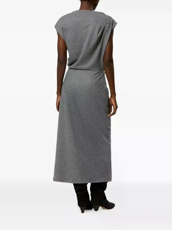 MARANT ETOILE Naerys Draped Midi Dress