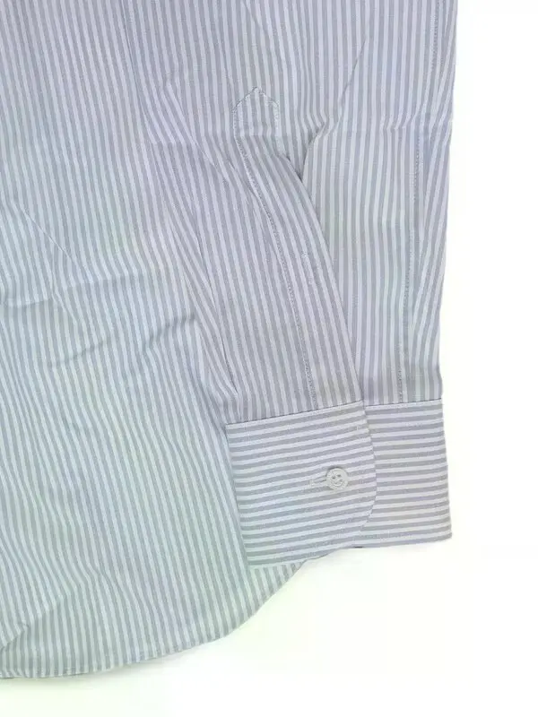 Corneliani Striped French-collar Shirt