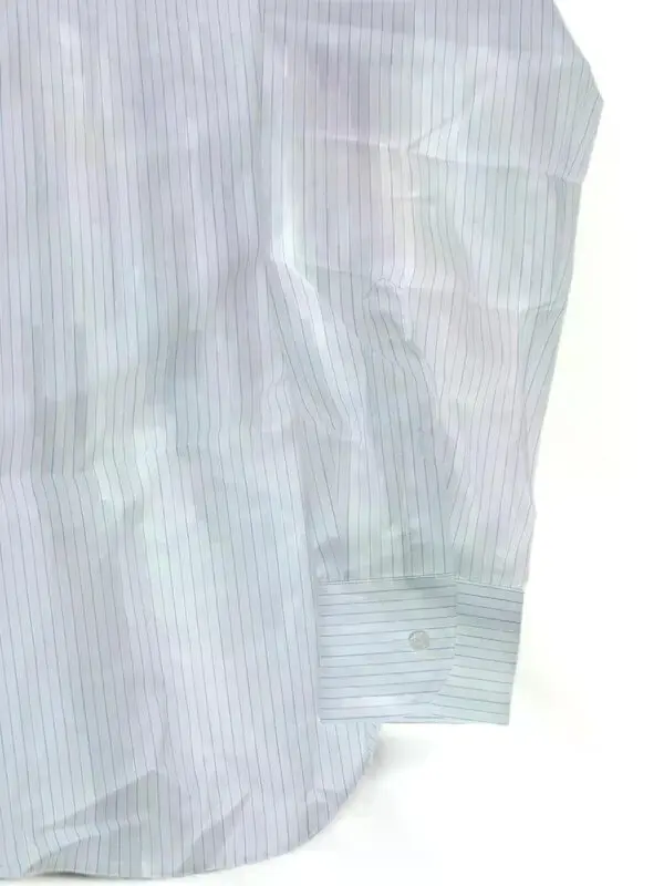 Corneliani Striped French-collar Shirt