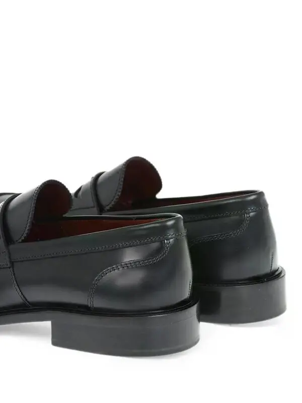 Corneliani Penny-slot Leather Loafers