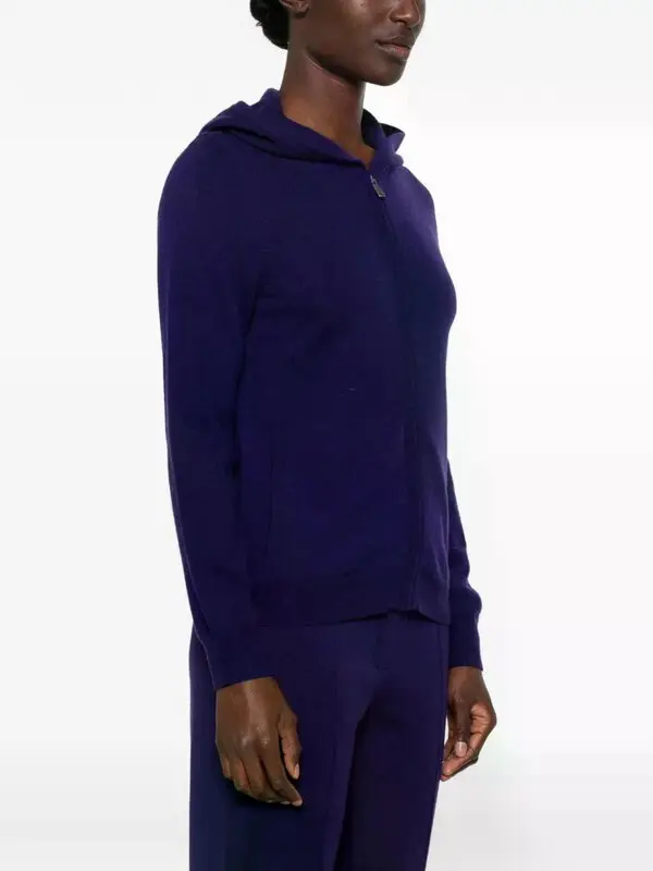 Eric Bompard Zip-up Cashmere Cardigan