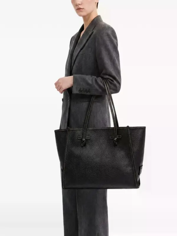 GIANNI CHIARINI Marcella Grained Leather Tote Bag