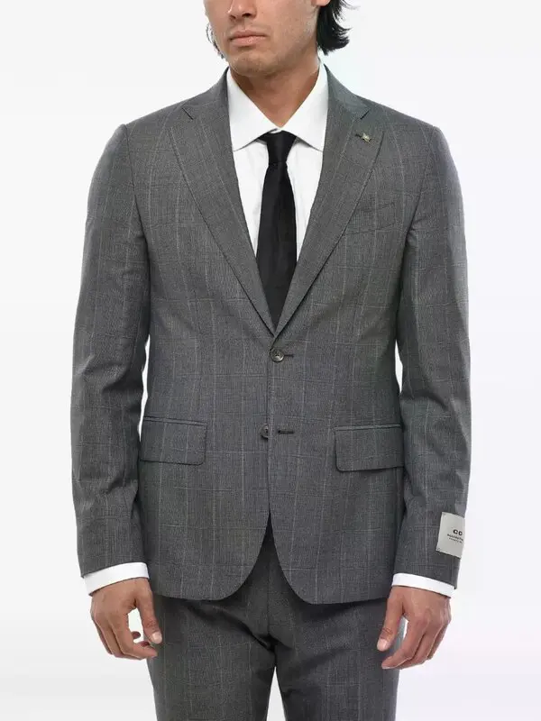 Corneliani Single-breasted Checked Suit