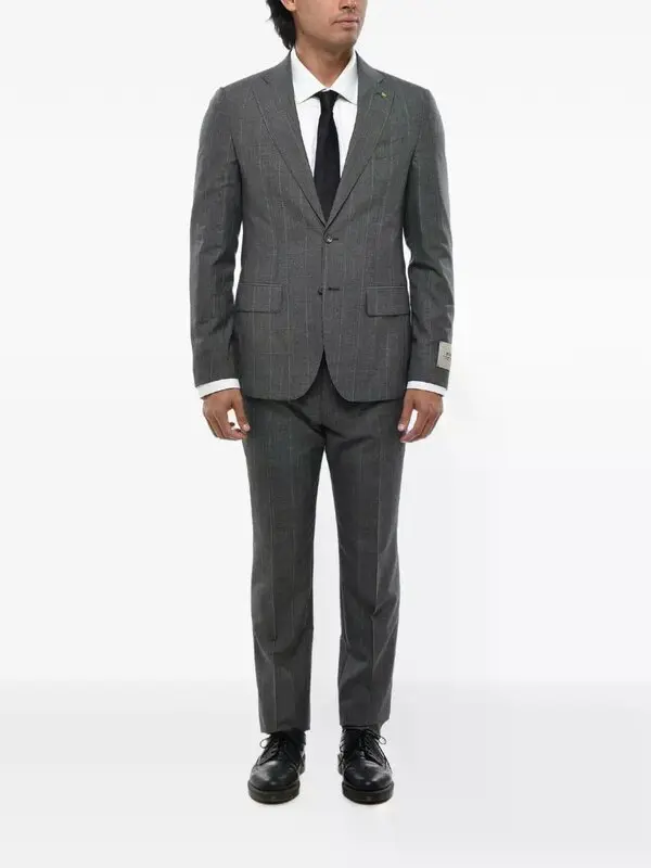 Corneliani Single-breasted Checked Suit