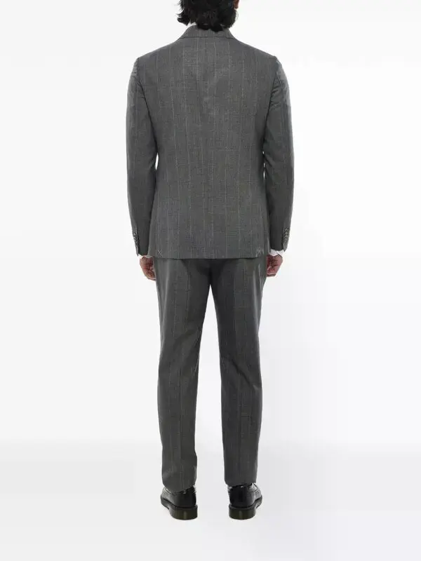 Corneliani Single-breasted Checked Suit