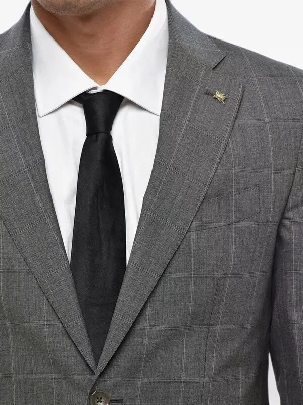 Corneliani Single-breasted Checked Suit