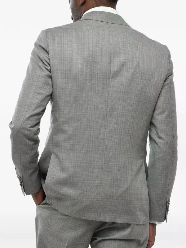 Corneliani Cc Collection Plaid Single-breasted Suit