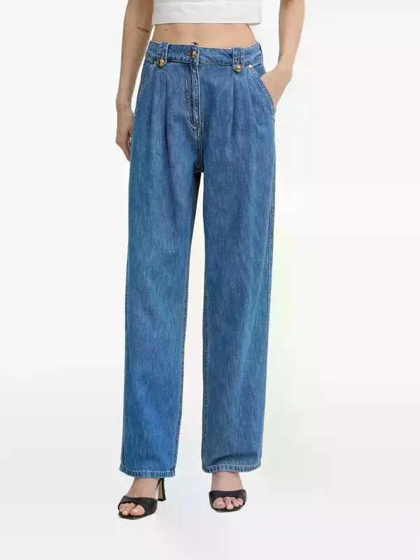 Luisa Spagnoli Allieva Pleated Waistband Jeans