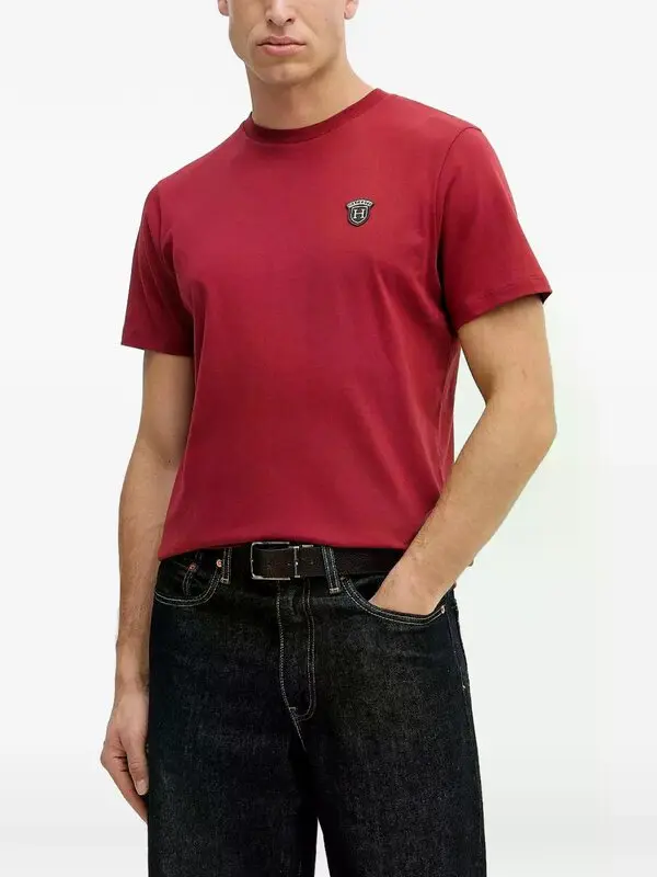 HACKETT LONDON Logo-patch T-shirt