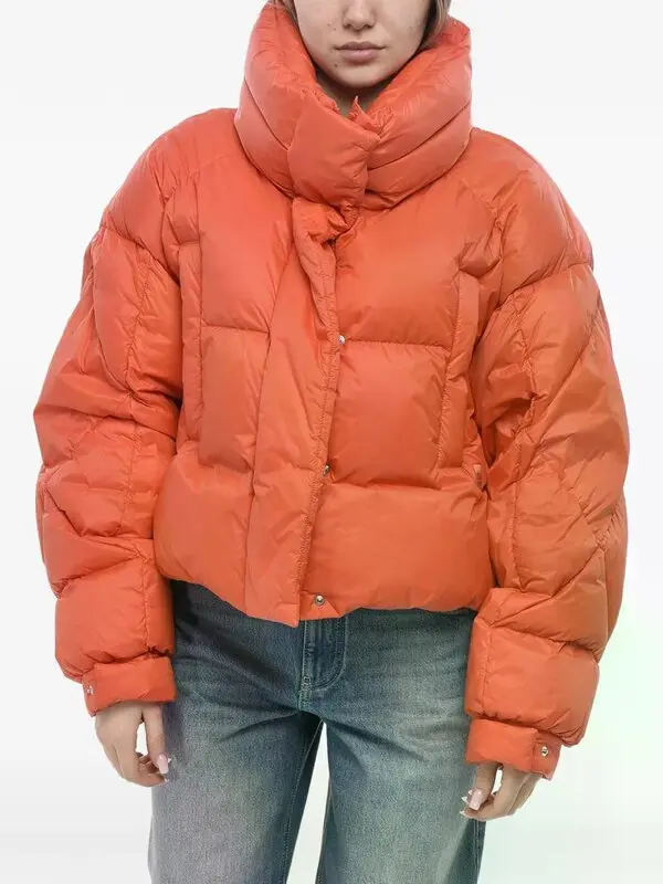 Bacon Puffa Cropped Puffer Jacket