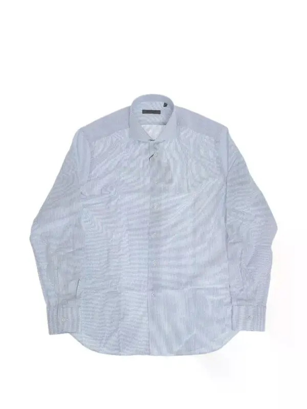 Corneliani Striped Cotton Shirt