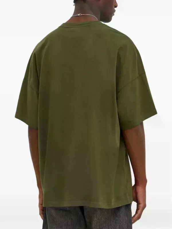 American Vintage Dropped-shoulder T-shirt - Green
