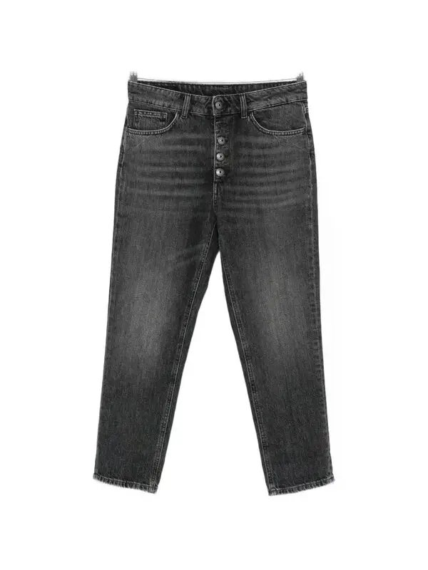 DONDUP Koons Button-fly Cropped Jeans