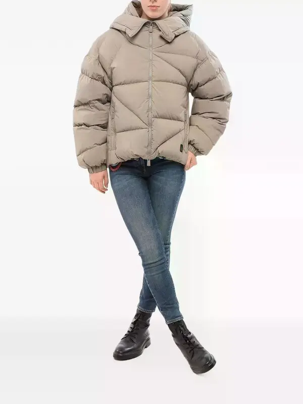 Bacon New Double Hooded Puffer Jacket