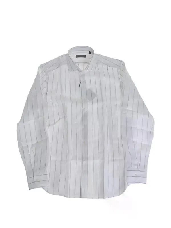 Corneliani Striped Linen Shirt