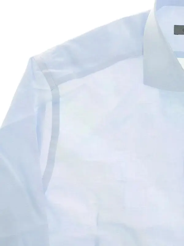 Corneliani French-collar Shirt - Blue