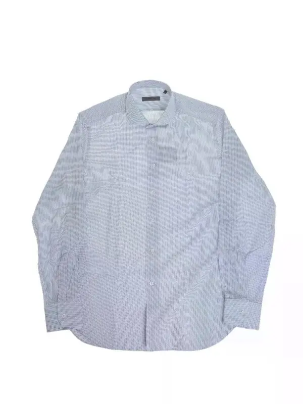 Corneliani Striped Cotton Shirt
