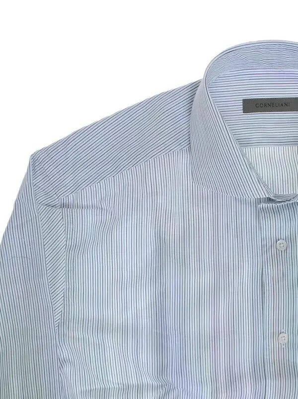 Corneliani Striped Cotton Shirt