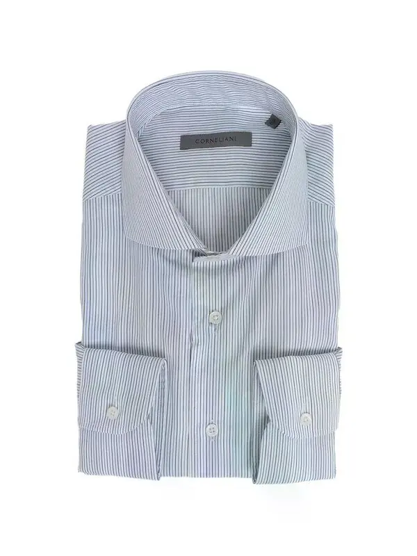 Corneliani Striped Cotton Shirt