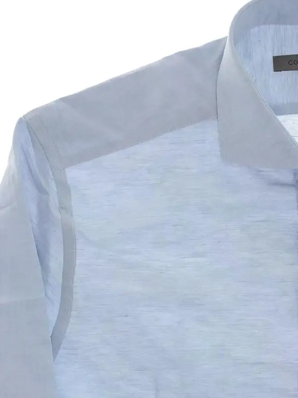 Corneliani French-collar Shirt - Blue