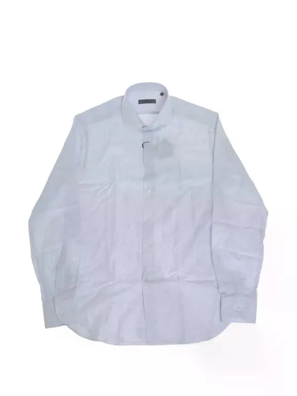 Corneliani Patterned Cotton Shirt