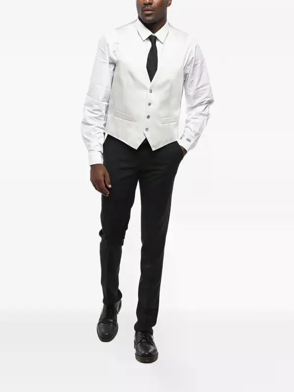 Corneliani V-neck Button-up Waistcoat