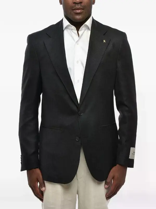 Corneliani Single-breasted Jetted-pocket Blazer