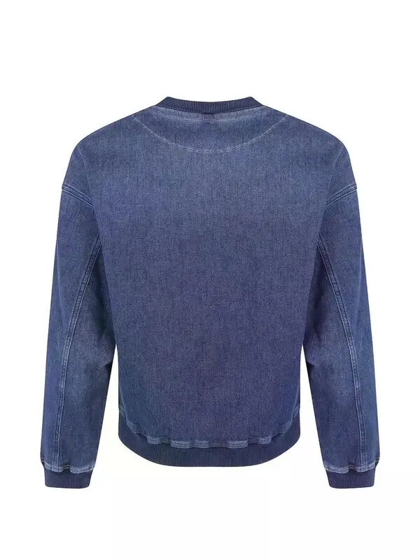 Emporio Armani Denim Sweatshirt