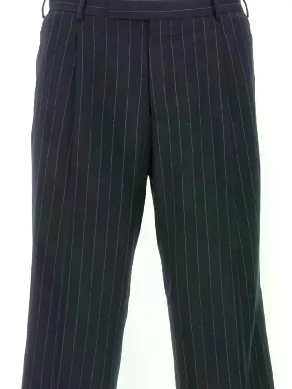 PT TORINO Quindici Pinstripe-pattern Trousers