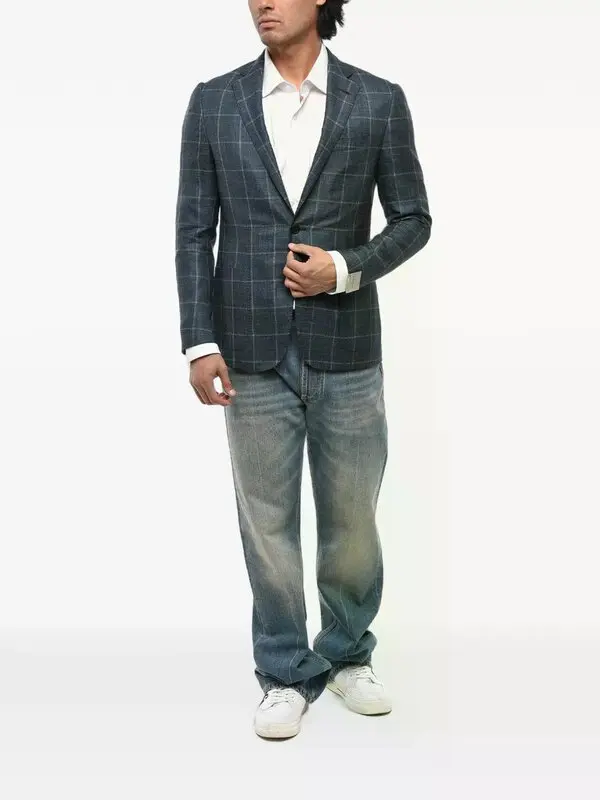 Corneliani Gate Windowpane Jacket