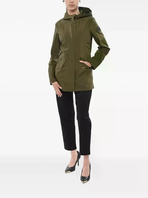 Woolrich Hooded Concealed-fastening Jacket