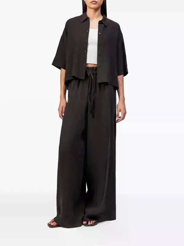 DRYKORN Yarika Short Sleeve Cropped Shirt