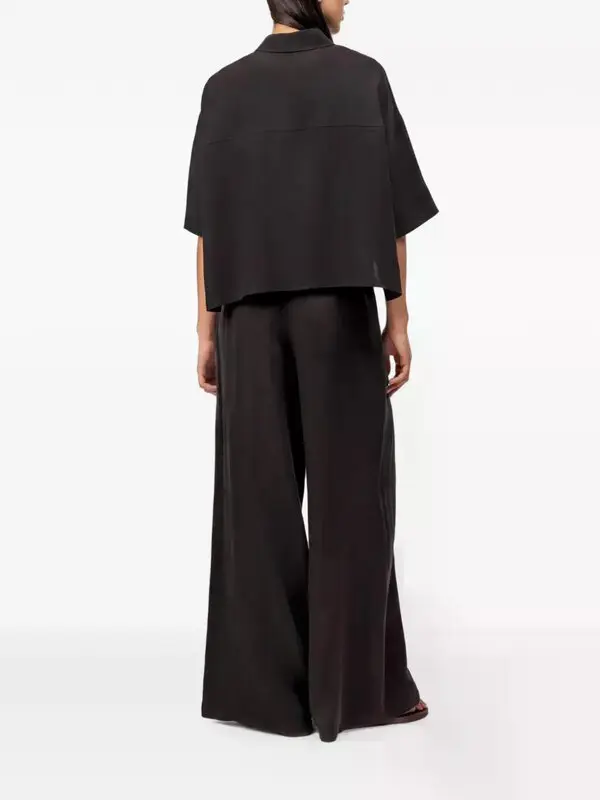DRYKORN Yarika Short Sleeve Cropped Shirt