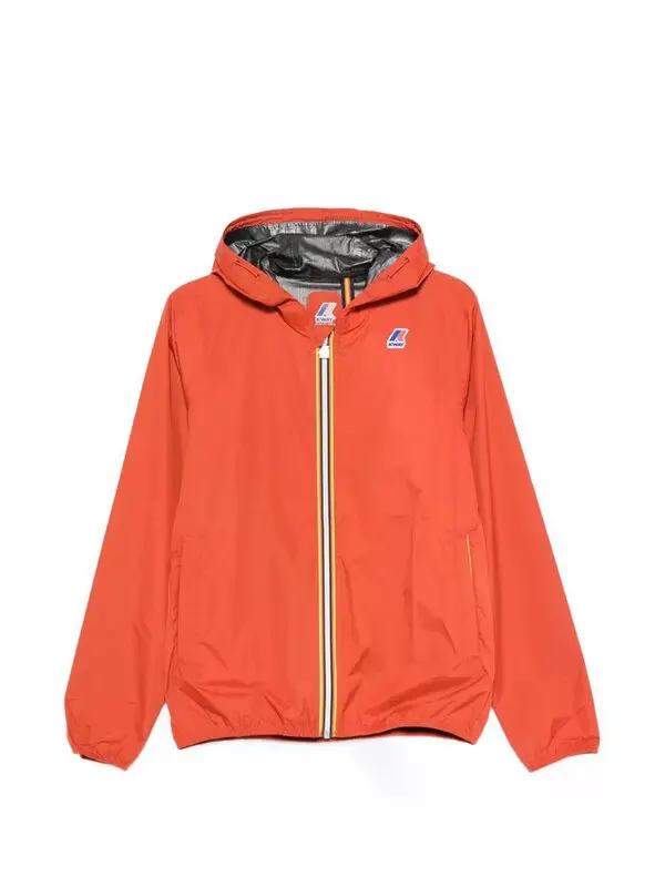 K-WAY Logo-patch Hooded Jacket