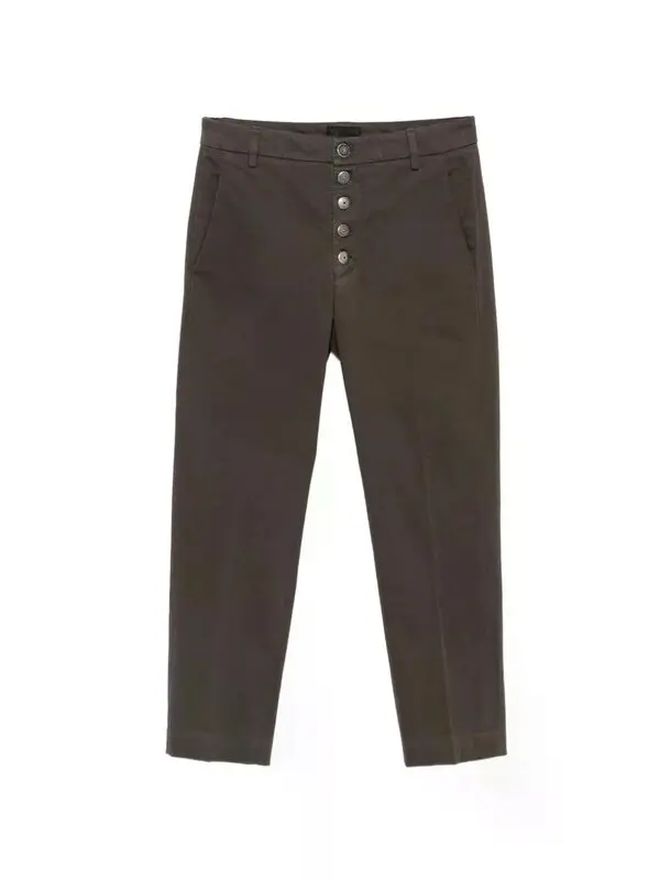 DONDUP Nima Button-fly Cropped Trousers