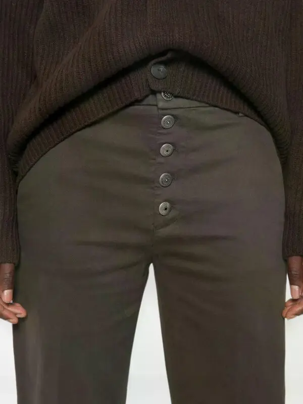 DONDUP Nima Button-fly Cropped Trousers