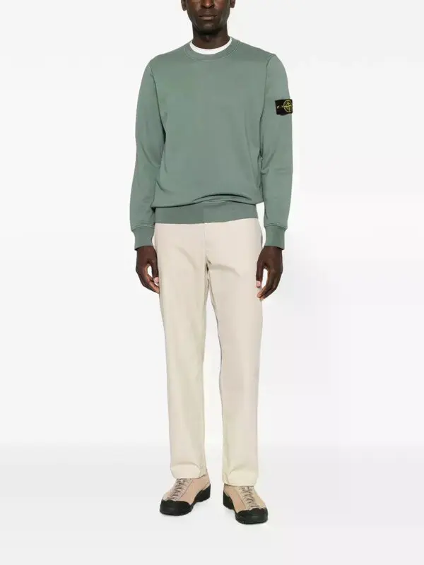Stone Island Logo-patch Sweatshirt