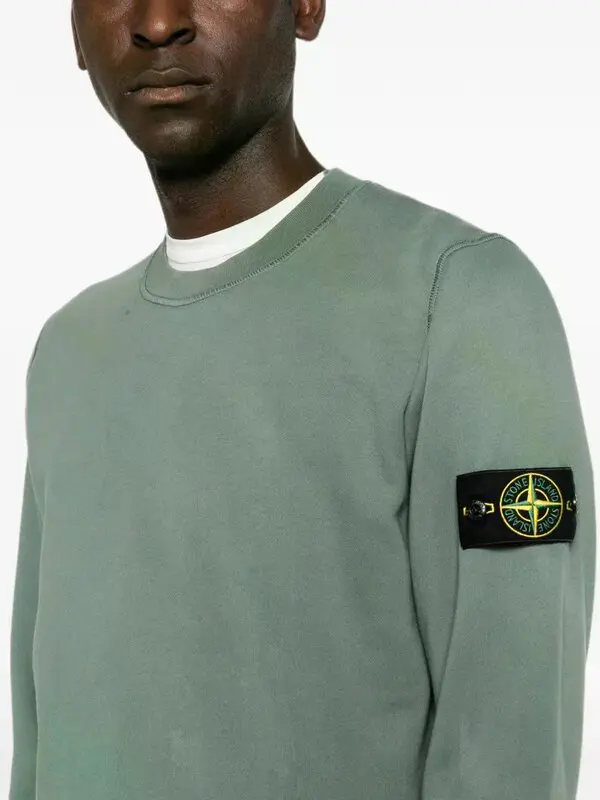 Stone Island Logo-patch Sweatshirt