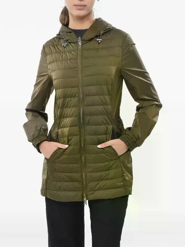 Woolrich Quilted Drawstring Jacket