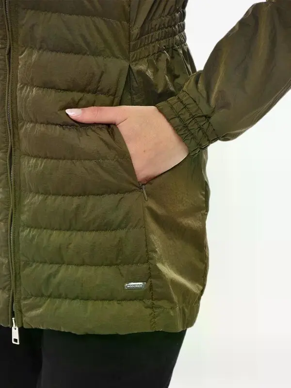 Woolrich Quilted Drawstring Jacket